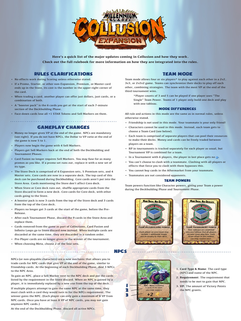 NPC Rules for Team Mode Collusion | PDF | Gaming Devices | Games Of Chance