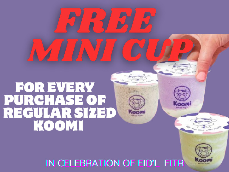 Buy Any Koomi Drink | PDF