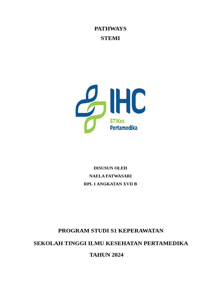 Pathways Stemi | PDF