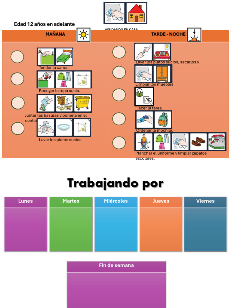 Tareas y Actividades para Niños de 12+ | PDF