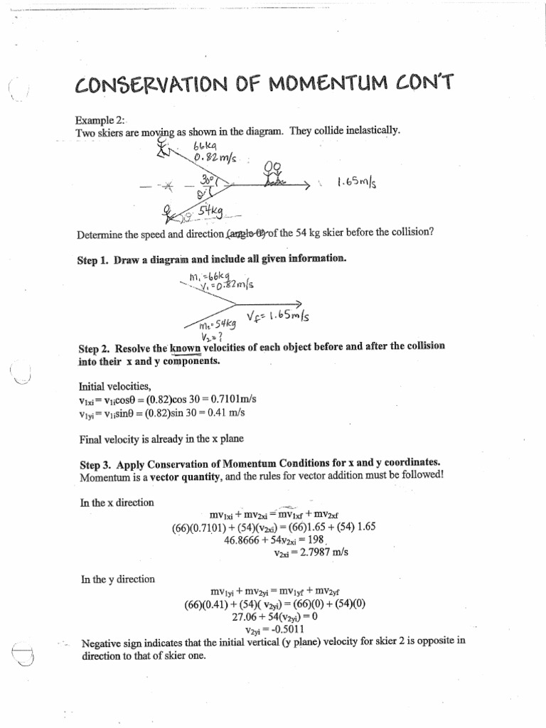 Momentum Lesson 4 | PDF
