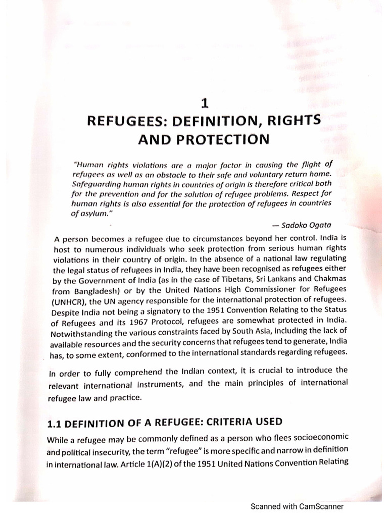 U-3, T-1 -Definition of Refugees | PDF