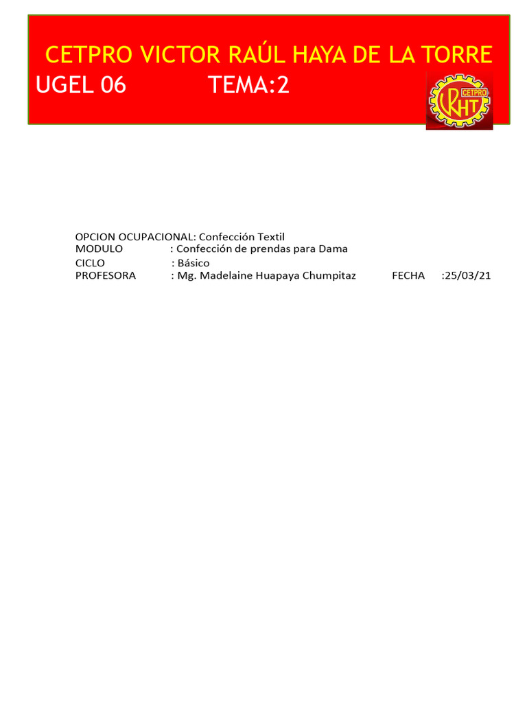 1.tallaje de La Falda Básica | PDF