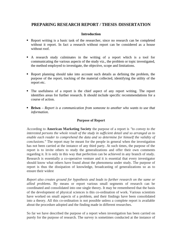 Guide to Writing Research Reports | PDF | Thesis | Proofreading