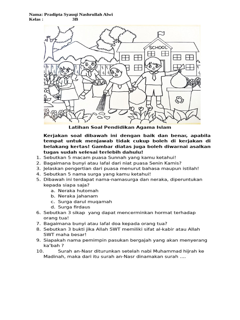 LKPD Kelas 3 Sem 2 | PDF