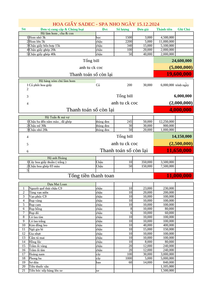 Donhoagiay Sadec - Spa Nho | PDF