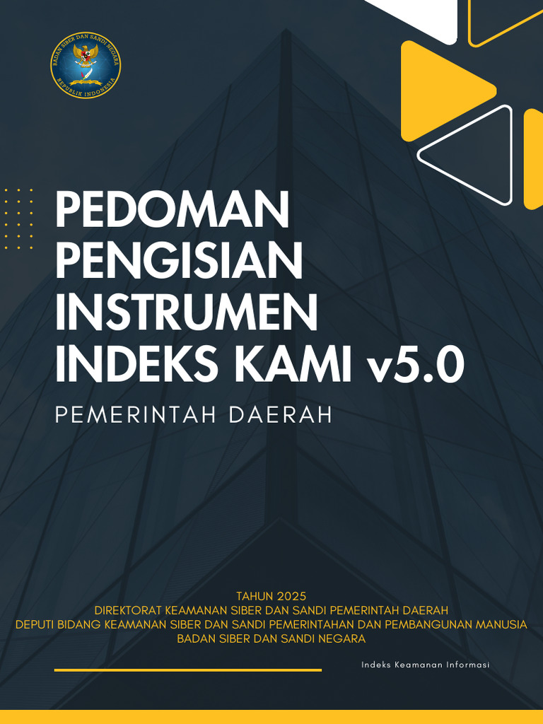 FB.141 Pedoman Pengisian Instrumen Indeks KAMI v5.0 Pemda - Sign - Sign ...