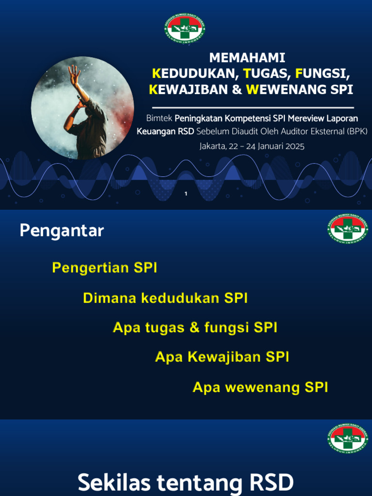 Kedudukan Tugas Fgs Kewajiban Wewenang SPI Jan 2025 | PDF