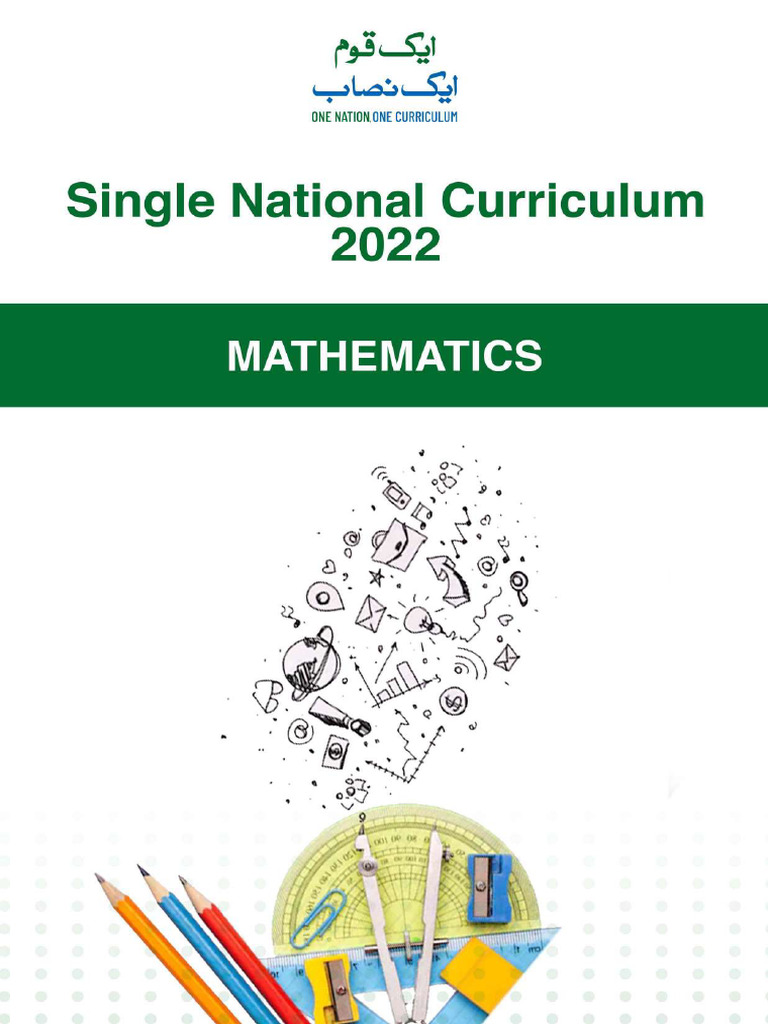 National Mathematics Curriculum Overview | PDF | Educational Assessment ...