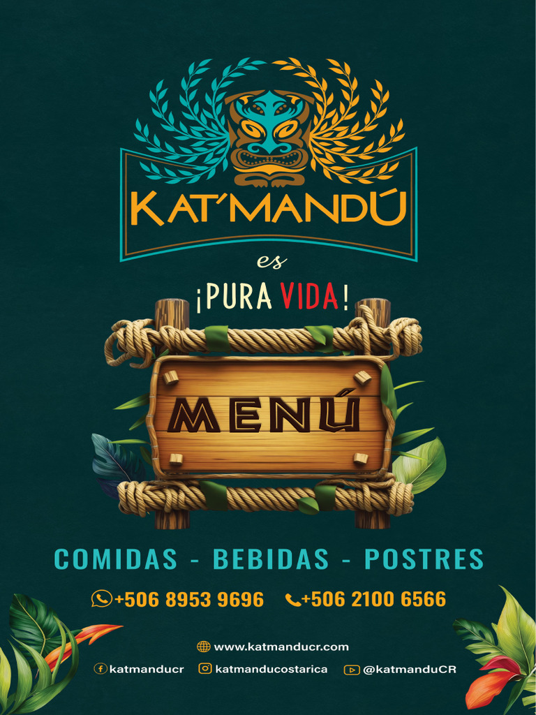 Menu Kat'Mandú 2024 | PDF