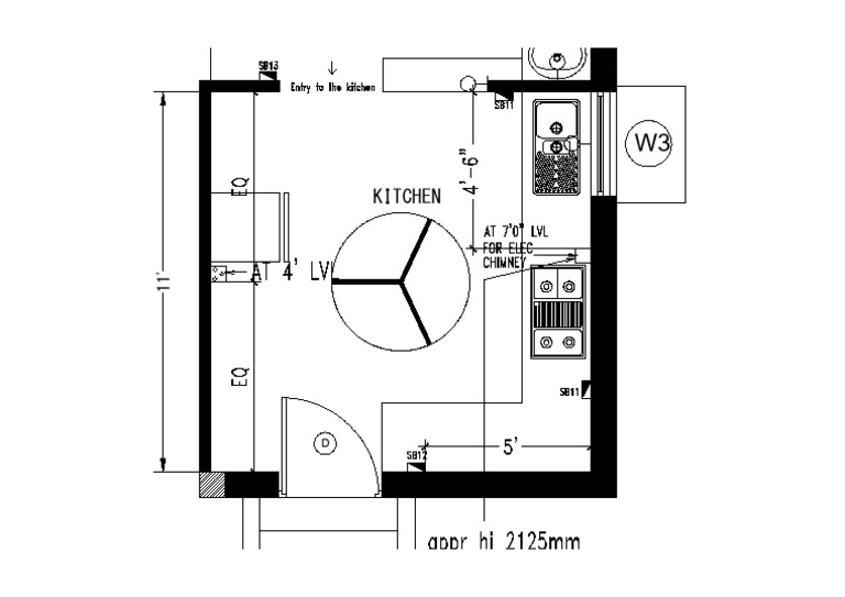 Elec Plan Kittchen | PDF