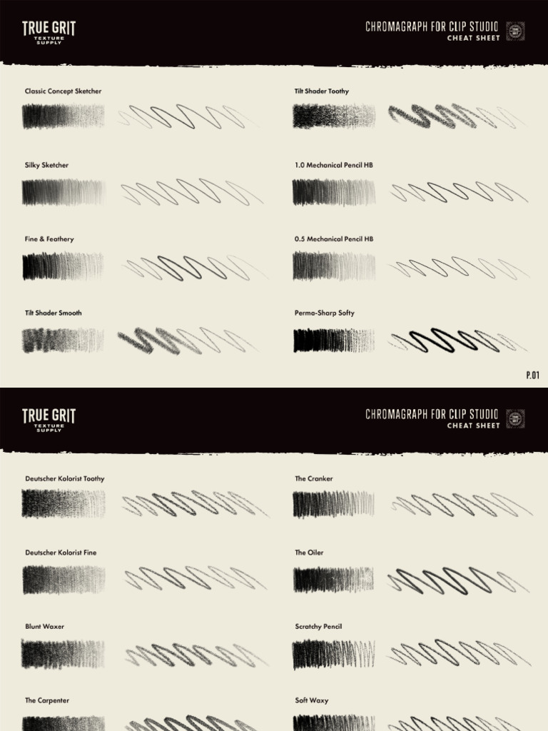 Brush Previews CSP | PDF