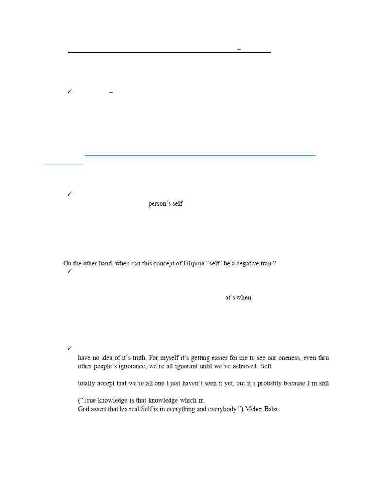 Understanding The Self LESSON 4 | PDF | Self Concept | Self