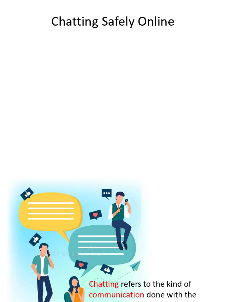 Seven Tips for Staying Safe When Chatting Online | PDF