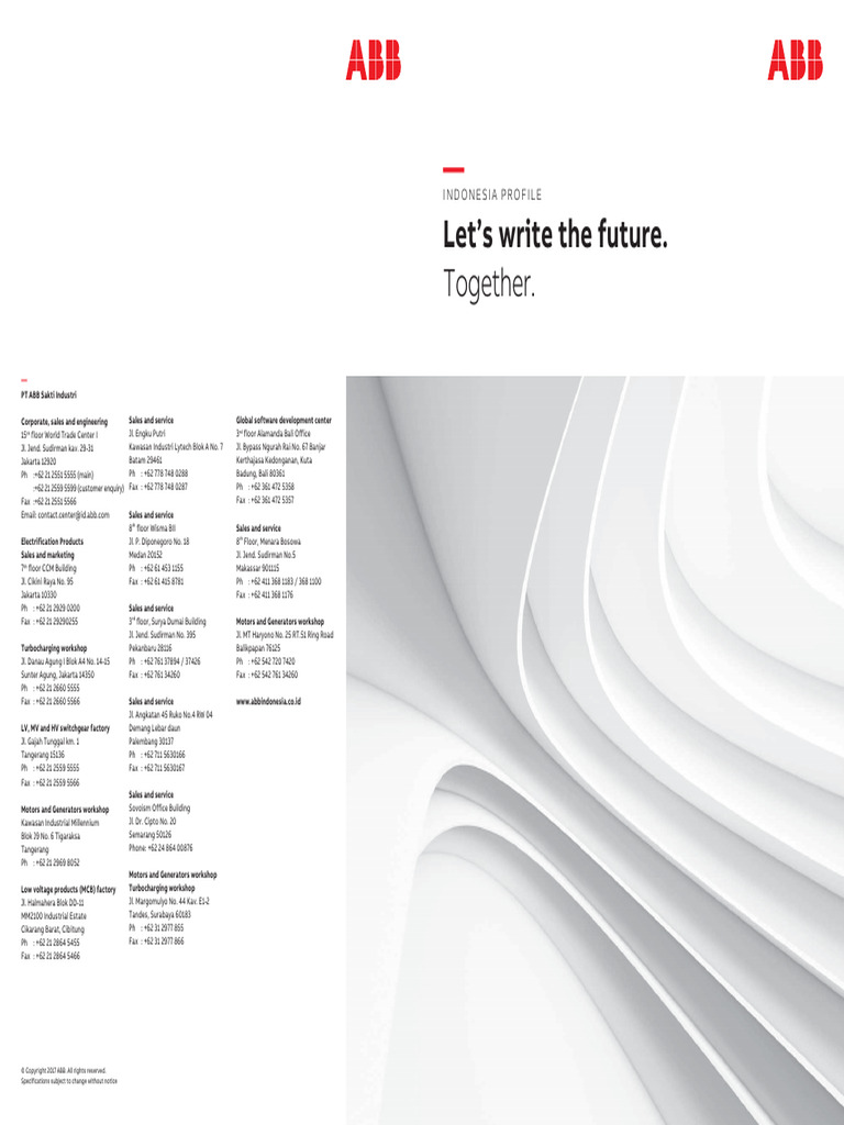 ABB Indonesia Operations Overview | PDF | Programmable Logic Controller ...
