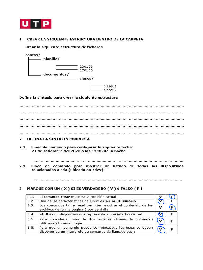 Ejercicios 2 - Linux | PDF | Interfaz de línea de comando | Programación de computadoras
