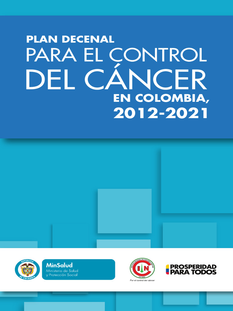 Plan Dece Nal para El Control Del Cancer | PDF | Cáncer | Oncología