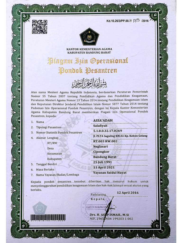 PP Assaadah | PDF