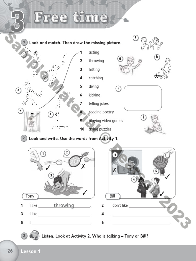 Poptropica English Islands L5 U3 - Activity Book | PDF