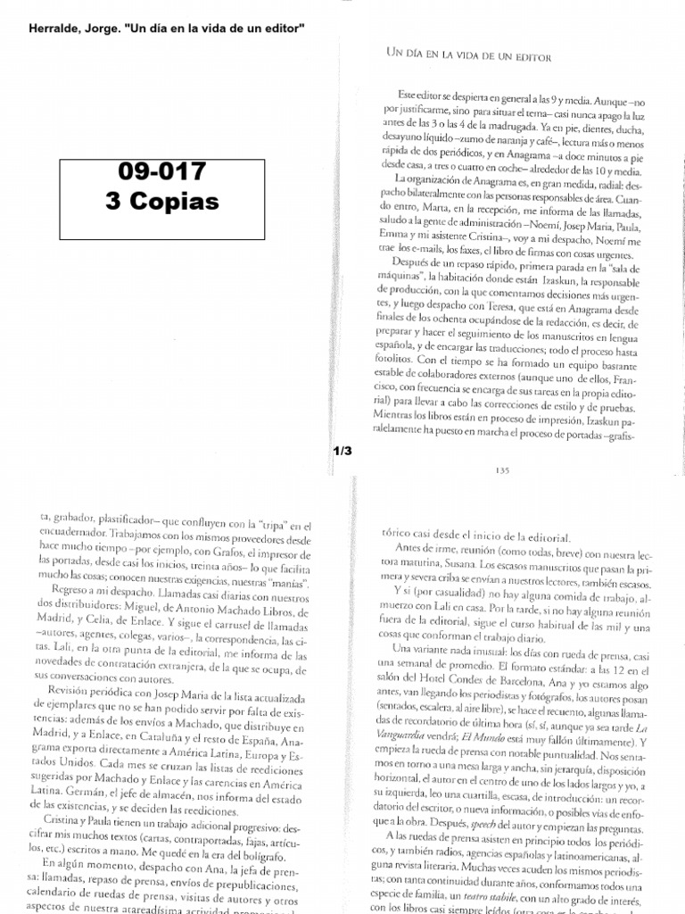 IAE 2024. Parte I. El Editor. La Configuración Histórica Del Editor y Sus Funciones | PDF ...