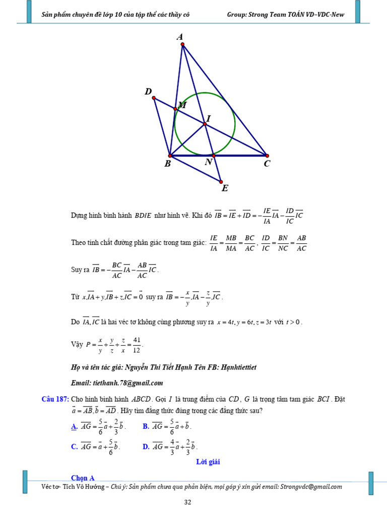 Lgiai Vecto Van de 1 | PDF