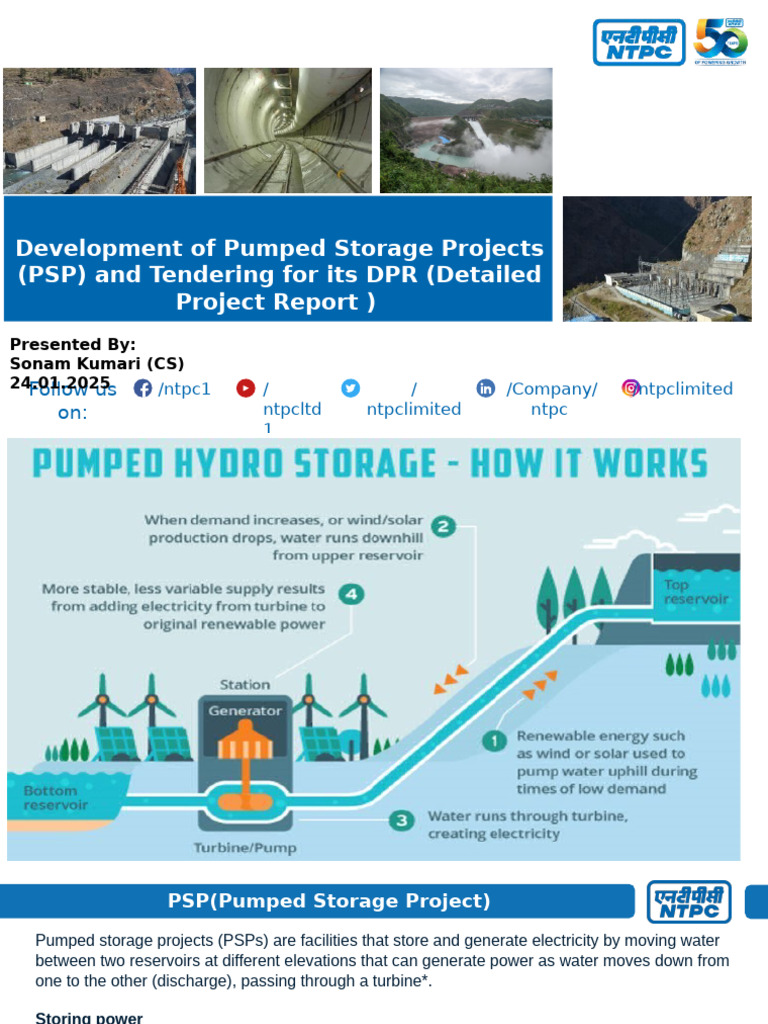 Development of Pumped Storage Projects | PDF | Hydroelectricity