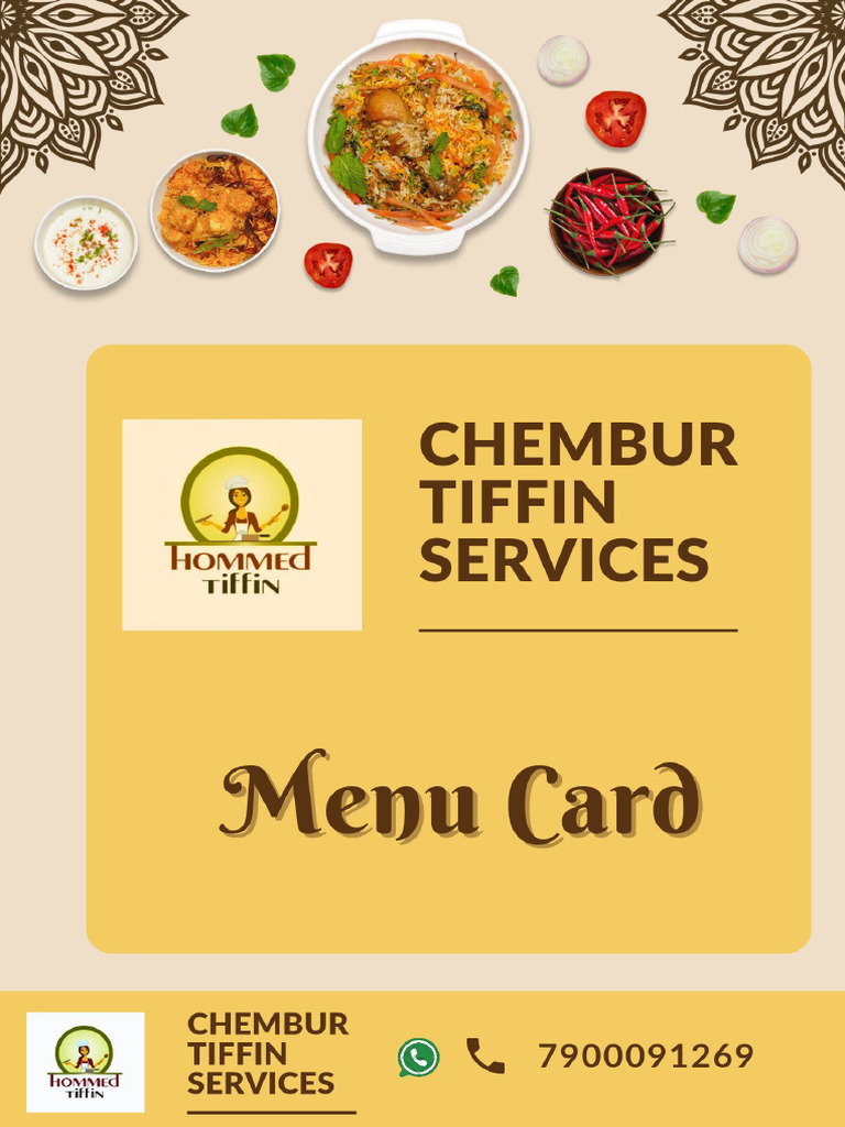 New Menu Card 1 | PDF