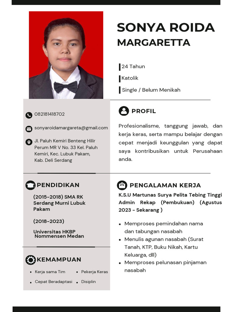 CV Sonya - PDF - 20250311 - 105136 - 0000 | PDF