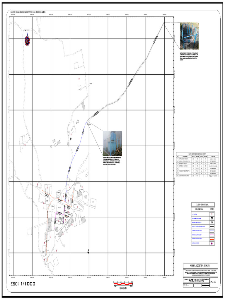 Plano de Red de Agua Existente | PDF | Ingeniería Ambiental | La ...