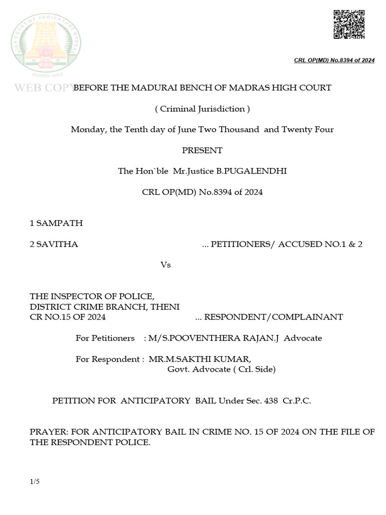 Order 10-6 Task 1 | PDF | Bail | Misconduct