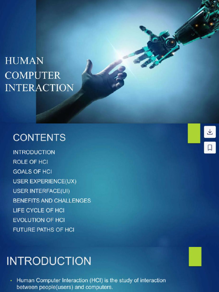 Growth of HCI Presentation | PDF