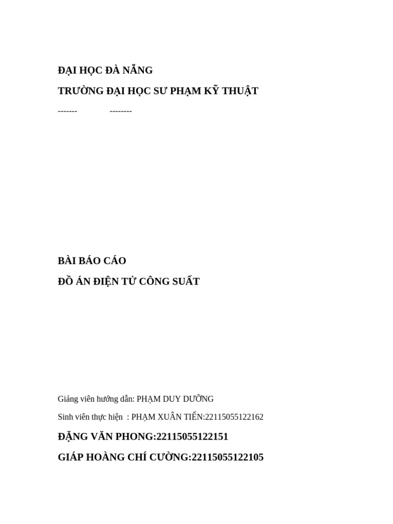 Bao Cao Dtcs Final | PDF