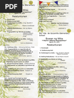 Buwan Ng Wika Script 2025 | PDF