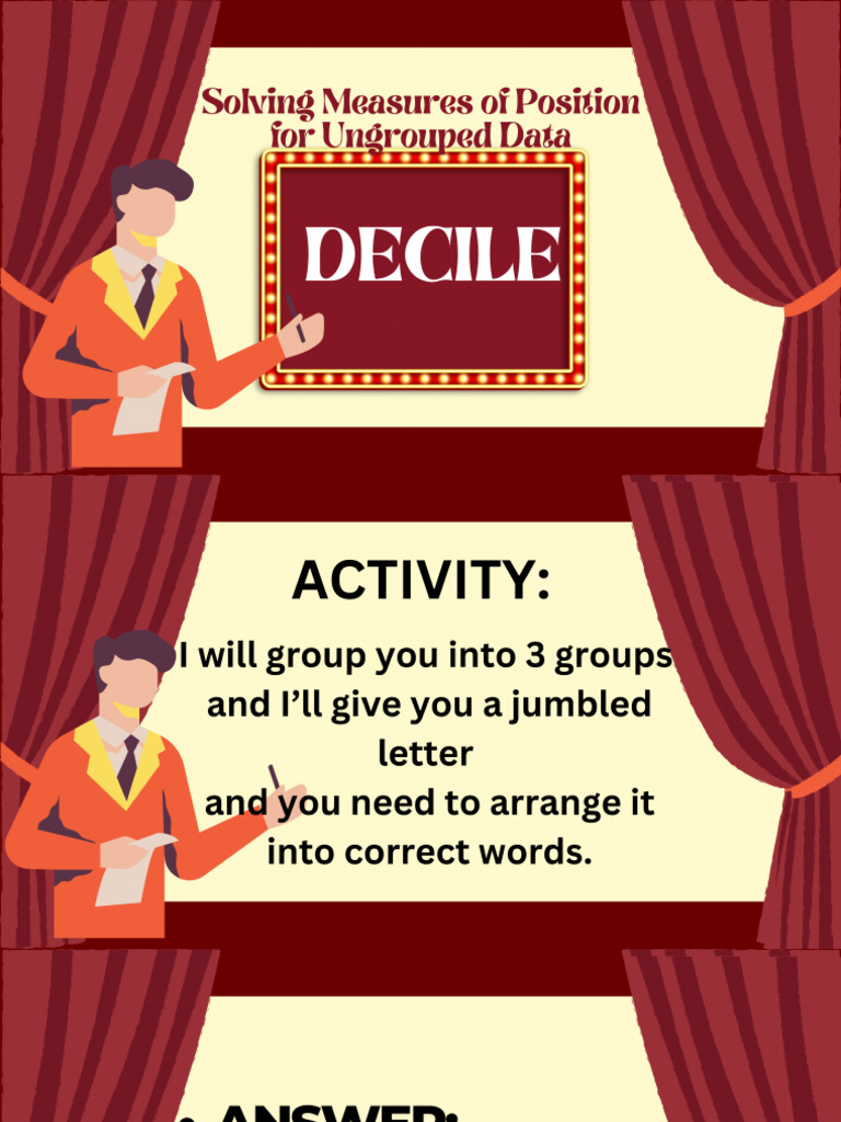 Solving Measures of Position For Ungrouped Data | PDF