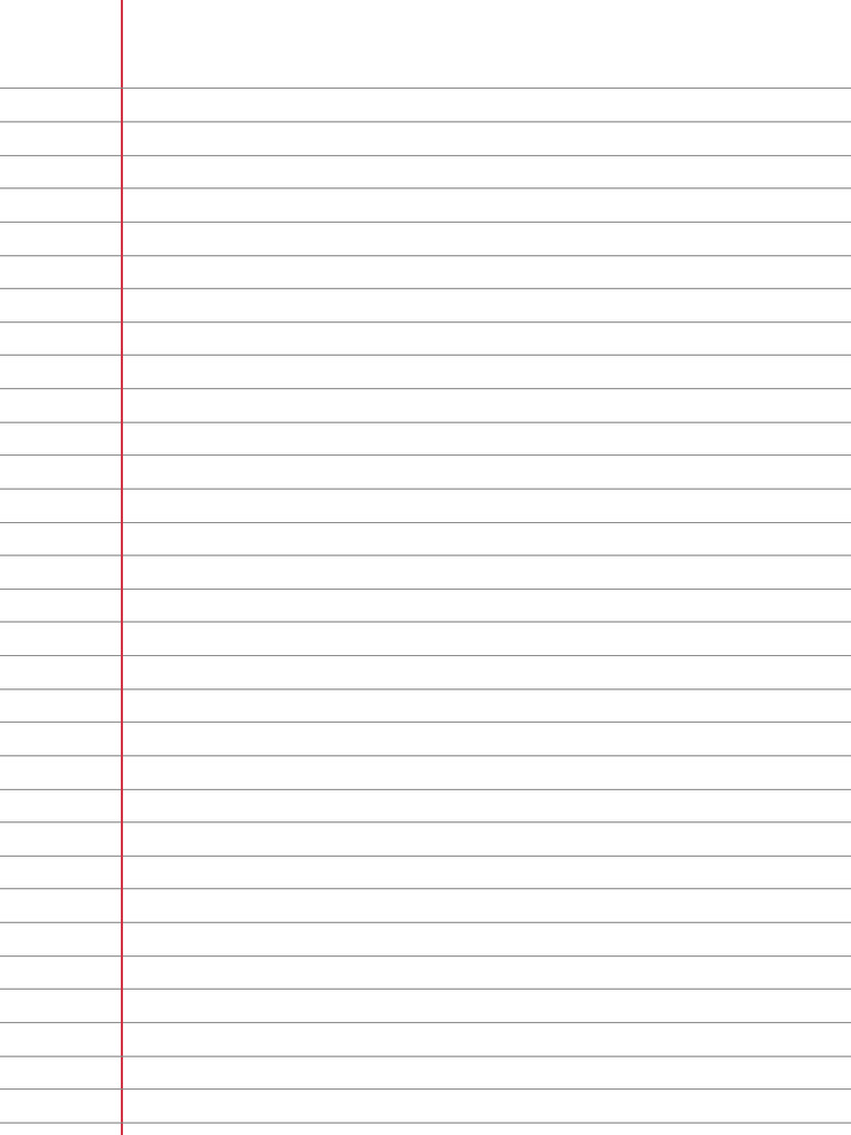 Wide Ruled Lined Paper | PDF