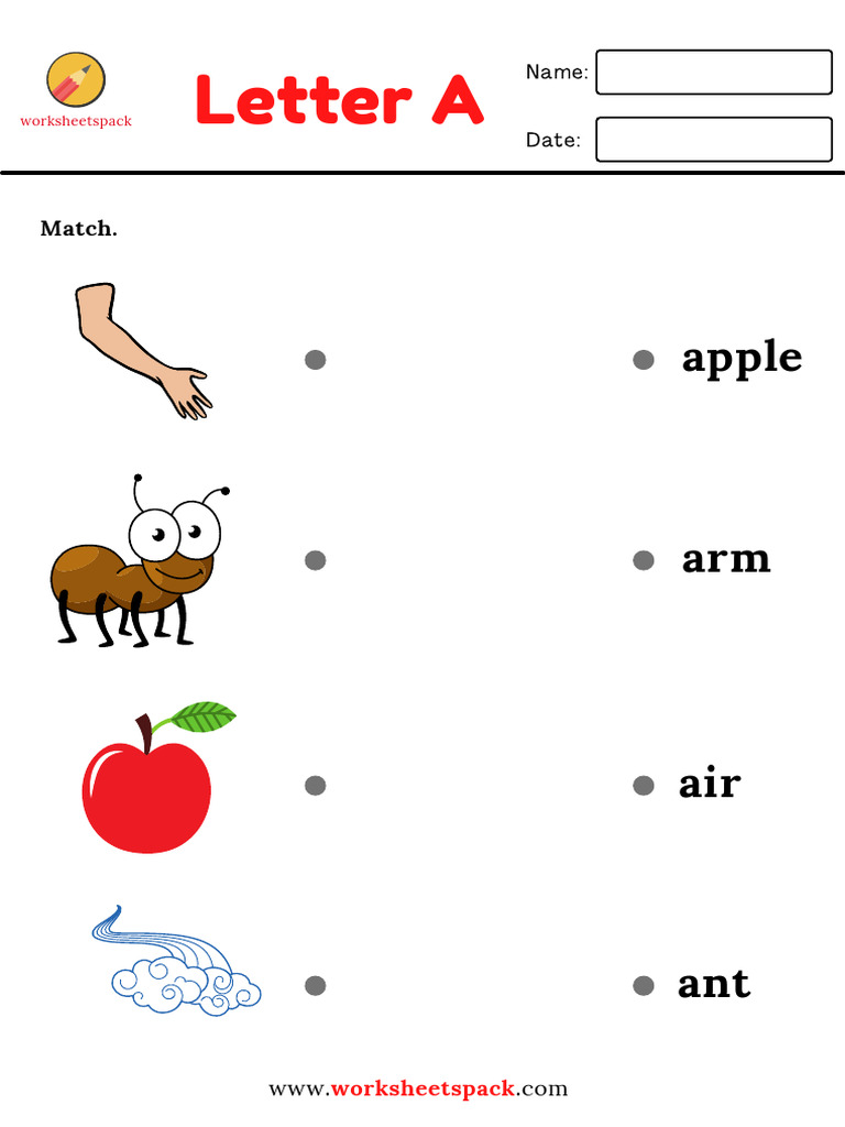 Letter A Activities for Kids | PDF