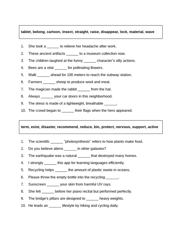 Day5 单词练习 | PDF