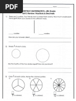 Grade 5 TCAP Math Practice Test | PDF | Rectangle | Volume