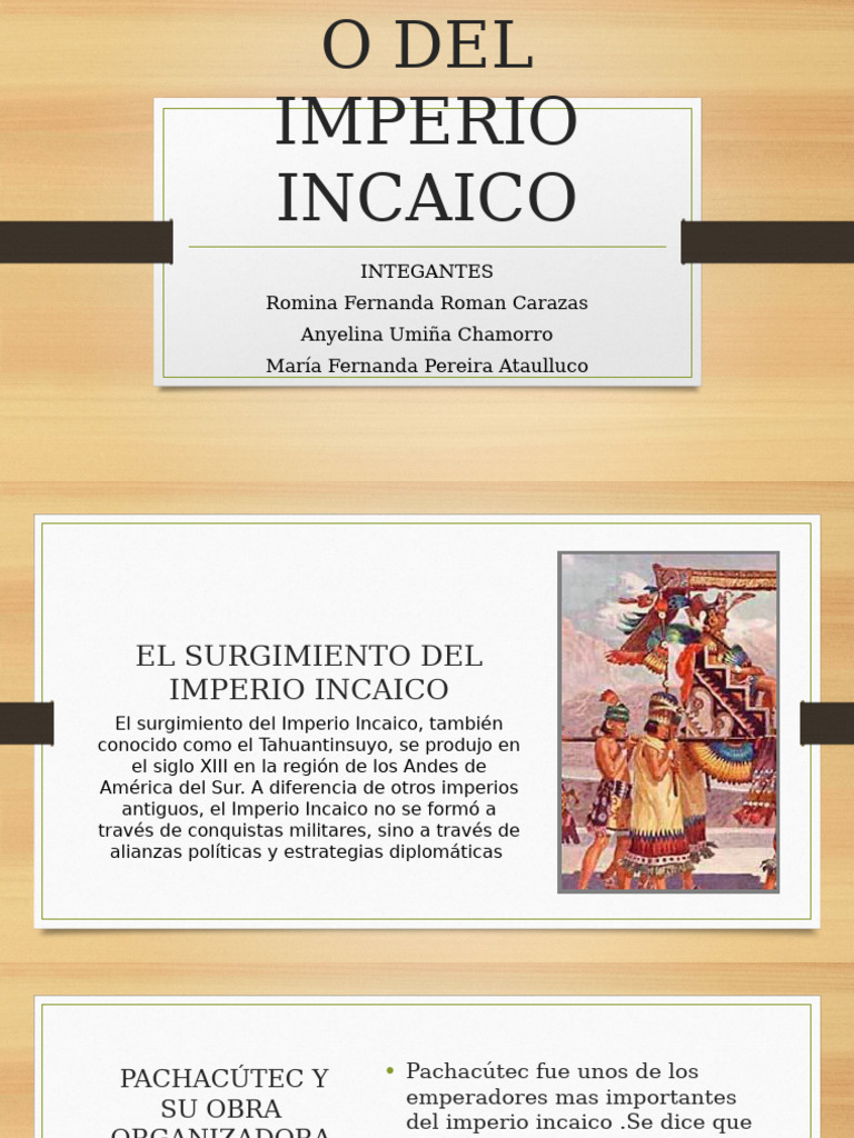 Trabajo de Inske de Incas (1) | PDF | Imperio Inca | Andes