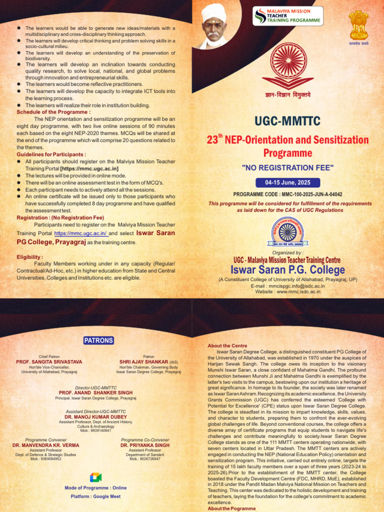 23 - NEP - 4-15 June, 2025 - Dr. Manvendra Kumar Verma | PDF ...