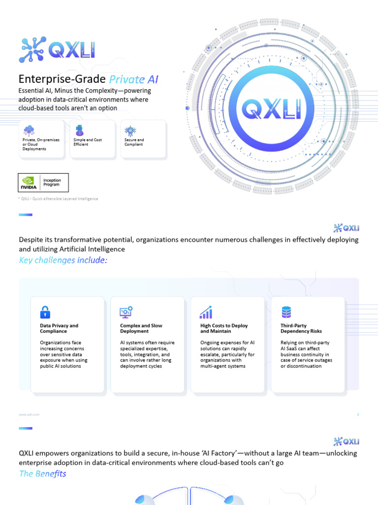QXLI - Enterprise-Grade Private AI. Zero Complexity. Full Control ...