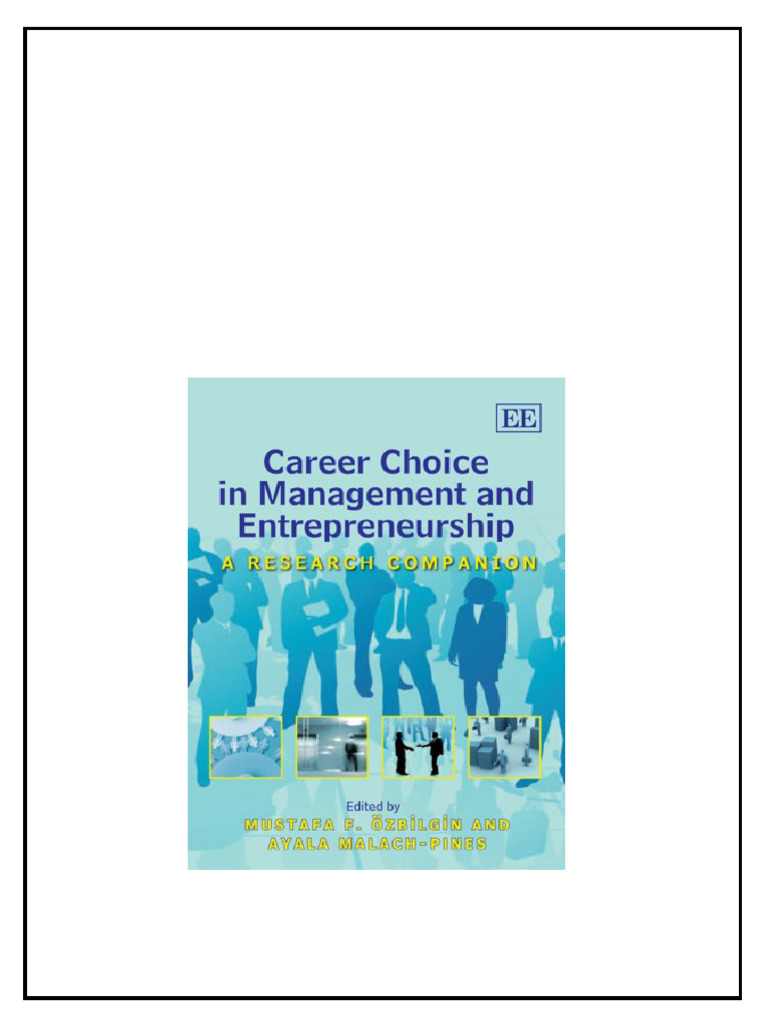 Career Choice In Management And Entrepreneurship A Research Companion ...