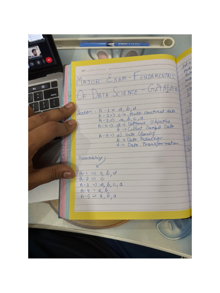 FDS Major Exam Submission - G24AI2036 | PDF
