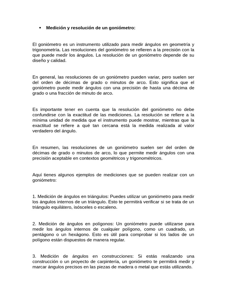 Documento (1) (2) | PDF | Ángulo | Medición