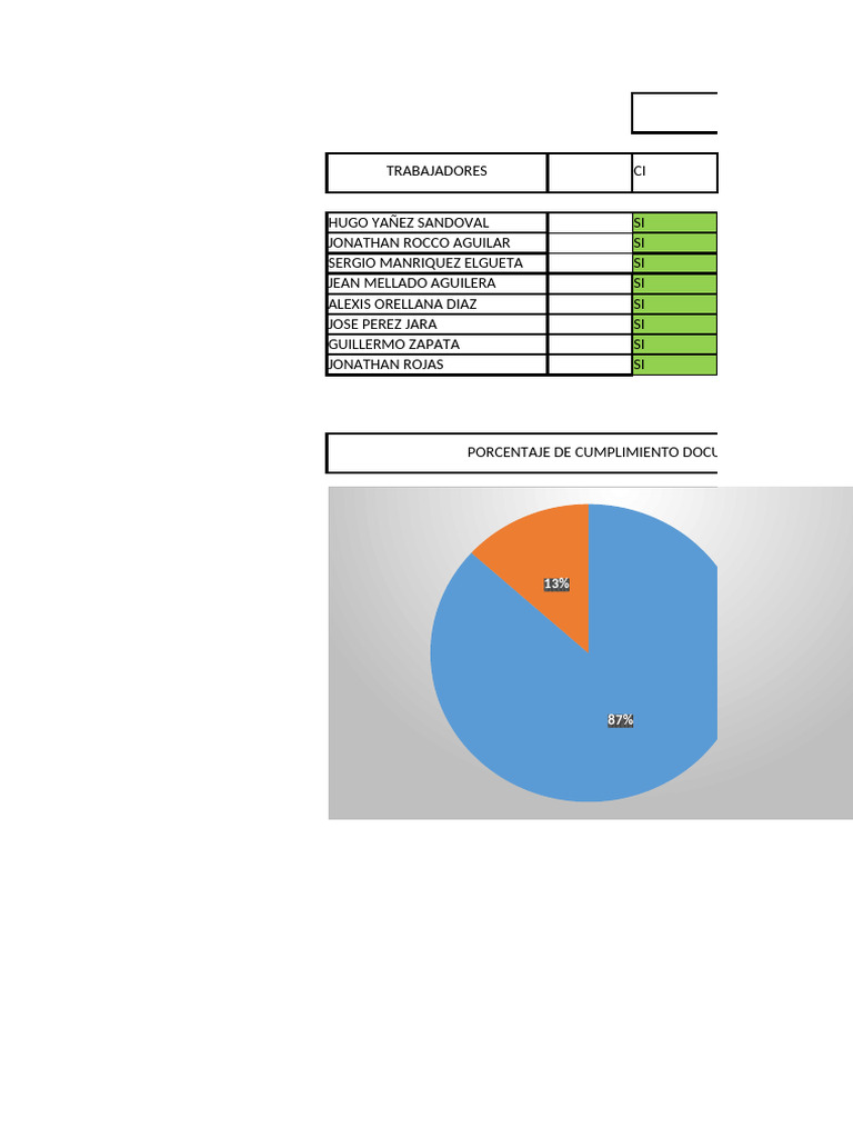 Documentos Personal SyR | PDF