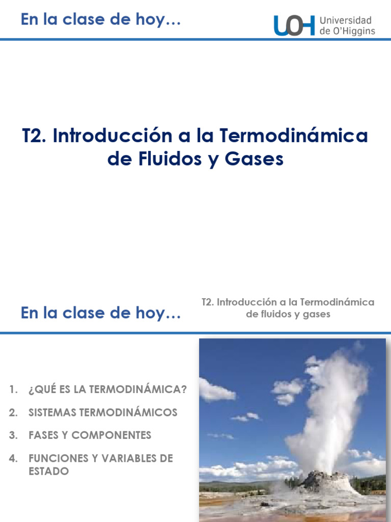 3 Termodin Mica Gases y Fluidos | PDF | Termodinámica | Geología