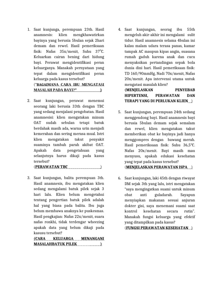 Modul Keluarga | PDF