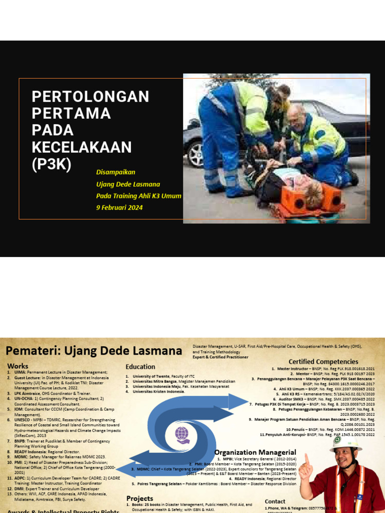 05 Pertolongan Pertama Pada Kecelakaan (p3k) 1 | PDF