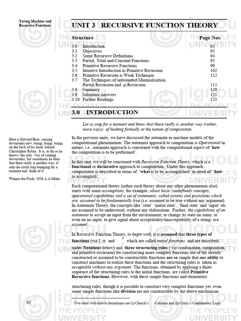 Unit-3 (1) | PDF | Function (Mathematics) | Recursion