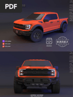 DIY Tesla Cybertruck Papercraft Template | PDF | Motor Vehicle | Vehicles